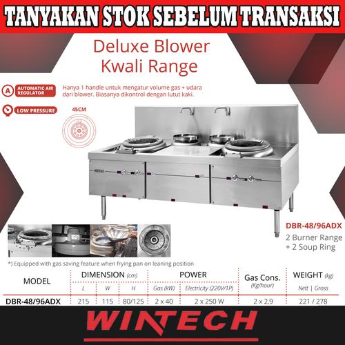 Jual GETRA DBR-48/96ADX Deluxe Blower Kwali Range / Kompor Standar Restoran Low Pressure 1 orang ...