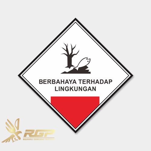 Jual Rambu Limbah B3 Berbahaya Terhadap Lingkungan Uk 40cm x 40cm ...