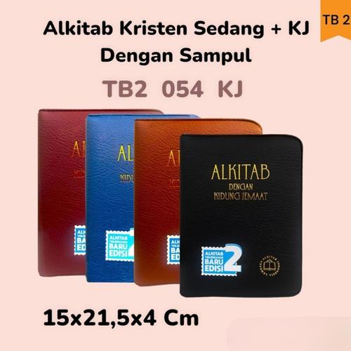Jual Alkitab Kidung Jemaat Sedang Kristen Terjemahan Baru 2 TB2 054 KJ ...