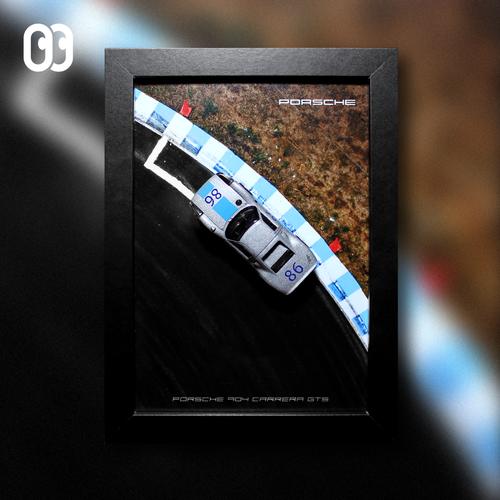 Promo Hot Wheels Porsche 904 Carrera GTS Racing Diorama Wall Art ...