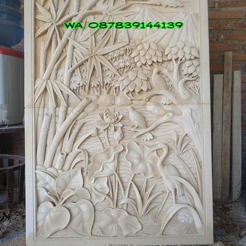 Jual batu paras ukiran jogja hiasan dinding - Kab. Gunungkidul - barep ...