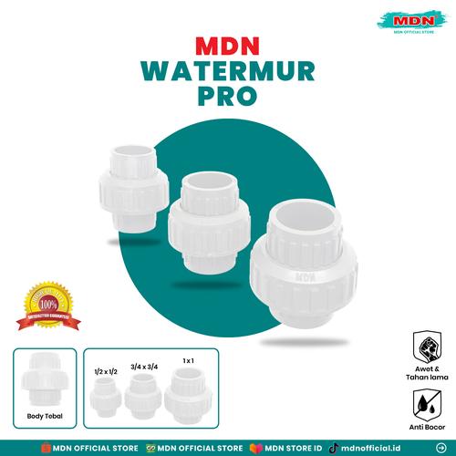 Jual MDN WATER MUR PRO / WATERMUR / WATERMOR / UNION - 1/2'' x 1/2 ...