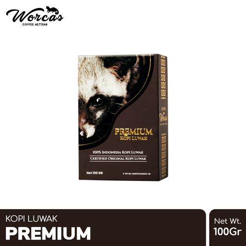 Jual WORCAS Premium Luwak Coffee 100gr - Classic Box - KOPI BIJI ...