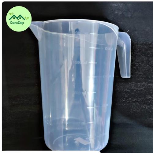 Jual Gelas Ukur Takar Plastik Tantos 2000ml / 2 liter / 1000ml / 500ml / Tantos Measuring Cup ...