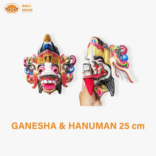 Jual DEKORASI DINDING TOPENG HANOMAN DAN GANESHA/TOPENG WAJAH GANESHA ...
