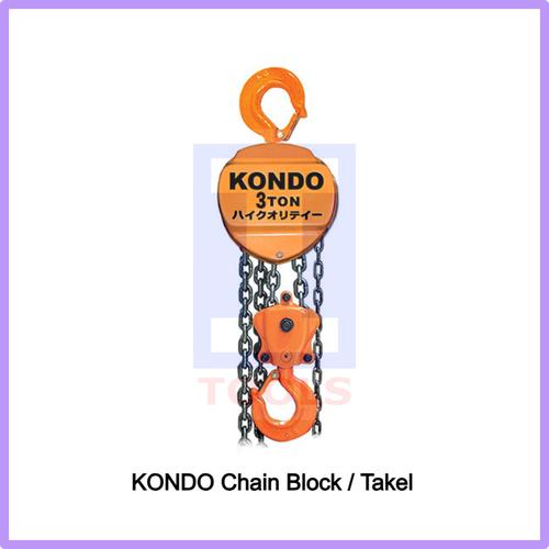 Jual KONDO Chain Block / Takel 3T/3Ton - 3Ton x 10 Mtr - Jakarta Barat ...
