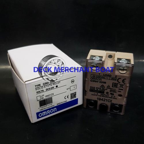 Jual OMRON G3NA-220B Solid State Relay 24-220VAC 20A - Jakarta Selatan ...