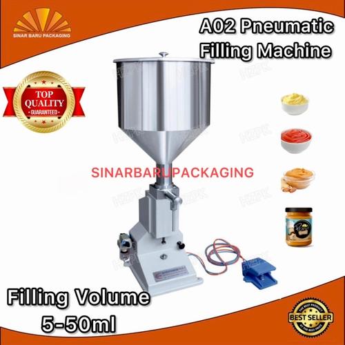 Jual Mesin Filling Pneumatic A02 Liquid/Pasta/Cream/Saus - Kota Tangerang - SB PACKAGING | Tokopedia