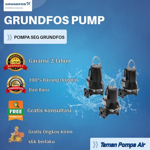 Jual Pompa Air Grundfos SEG.40.15.2.50B Grinder Pumps 1,5 Kw 3 Phase ...
