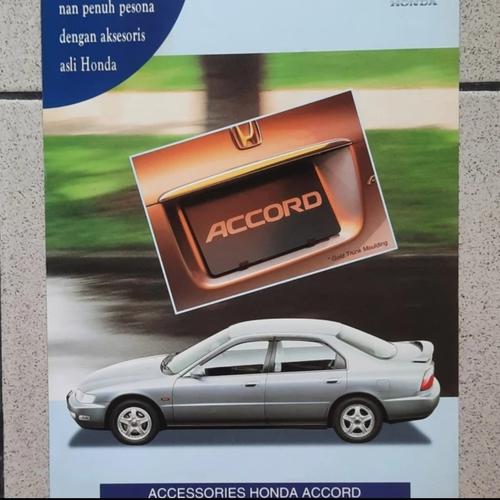 Jual Poster brosur katalog flyer jadul lawas Honda Accord Cielo ...