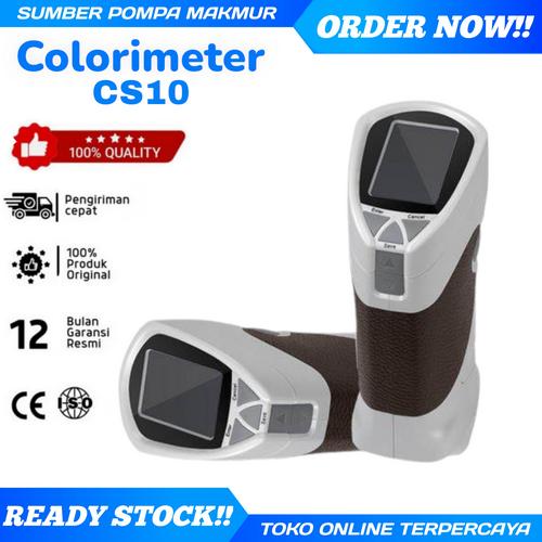 Jual Colorimeter CS10 Color Reader Pembaca Warna Tester CS 10 CS-10 ...