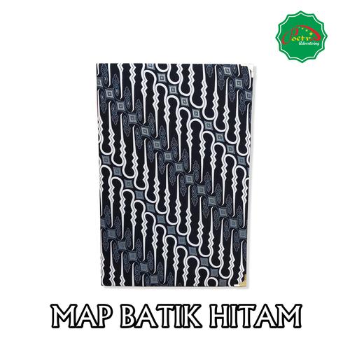 Jual Map Batik Hitam Putih | Map Ijazah | Map Kantor F4 PREMIIUM ...