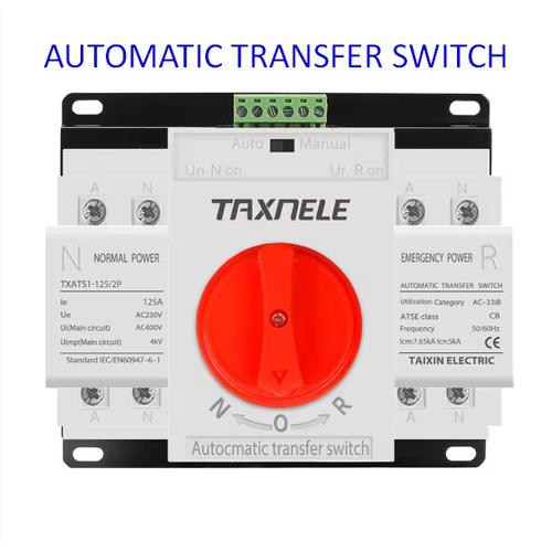 Jual ATS Automatic Transfer Switch Taxnele 2P 2 Input Power - Kab ...