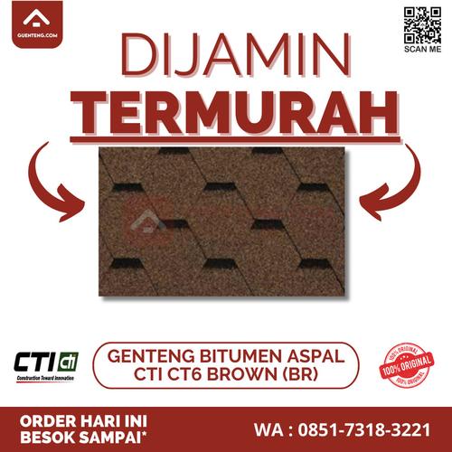 Jual Genteng Atap Bitumen Aspal CTI CT6 Brown - Jakarta Pusat - Toko ...