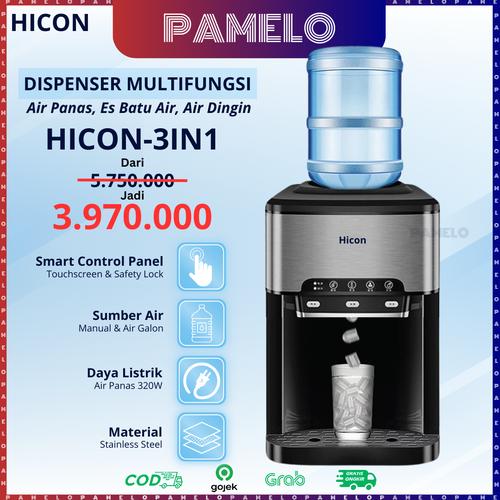 Promo Ice Maker Dispenser Dingin Panas dan Es Batu Multifungsi Mesin ...