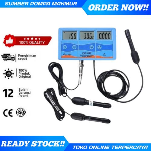 Jual Water Analysis 6 in 1 - Ukur ORP, PH, CF, EC, TDS, Temperature air ...