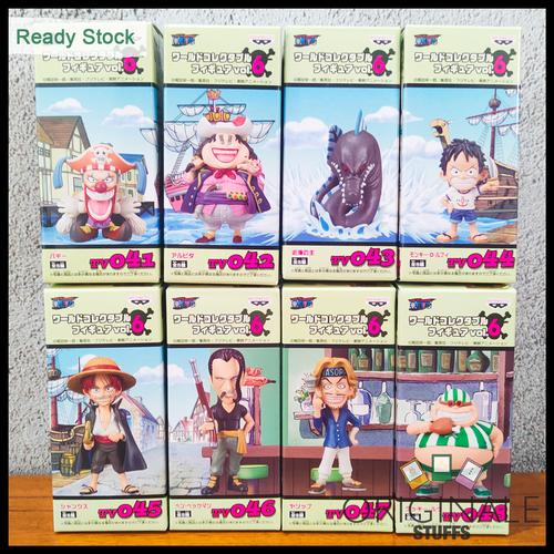 Jual WCF One Piece vol.6 Figure Japver Original (Buggy Alvida Sea King ...