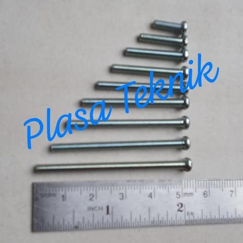 Jual Baut JP M3 berbagai ukuran panjang Bolt Fastener - M3x45 - Kota ...
