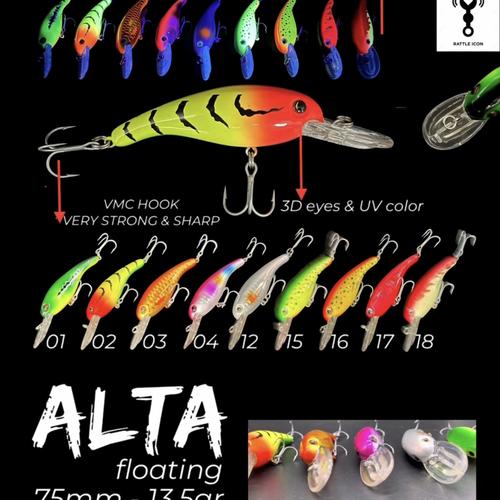 Jual Lure Pro Hunter Alta-9 75mm / 13.5Gr - 04 / Pink Clown - Kab. Hulu ...