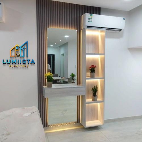 Jual meja rias minimalis bahan HPL - Kab. Jepara - Lumiista | Tokopedia