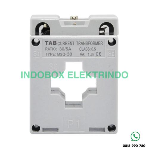 Jual CT Current Transformer TAB MSQ 30 ( 30/5A ) - Current Transformer MSQ-30 - Jakarta Pusat ...