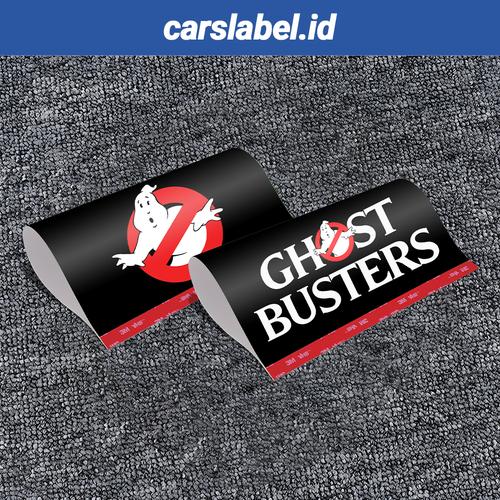 Jual GHOST BUSTERS - Label Tag Mobil - Variasi Penutup Pintu Bagasi ...
