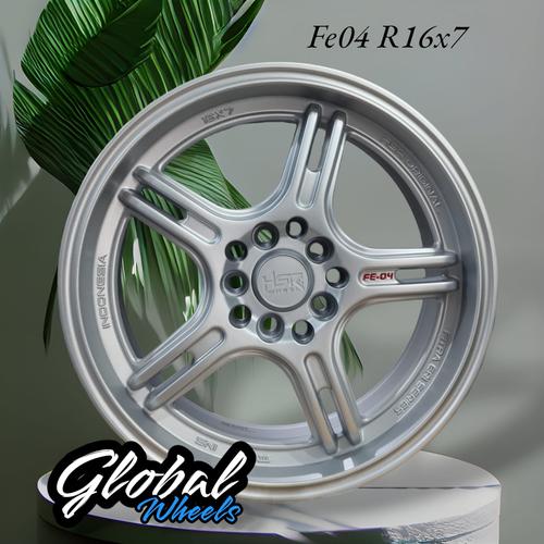 Jual HSR velg ring 16 lebar 7 pcd 5x100 dan 5x114,3 velg R16 new veloz ...