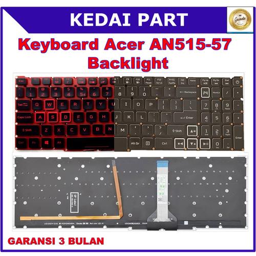Jual Keyboard Acer Nitro 5 AN515-57 AN517-43 AN517-53 AN517-55 N20C1 ...