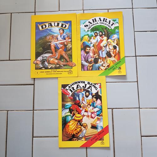 Jual Buku Tokoh Alkitab Daud Anak Gembala yang Menjadi Raja Kisah Yesus ...