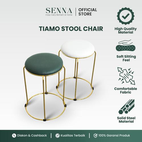 Jual Round Stool Kursi Bulat Minimalis Stacked Luxury Lazy Bench TIAMO ...