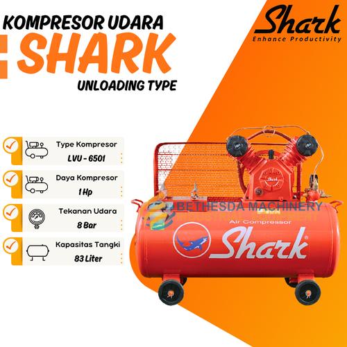 Jual Kompresor Angin Shark 1Hp Kompresor Unloading Shark 1PK - Kota ...