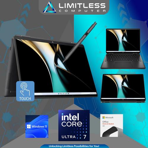 Promo HP SPECTRE X360 14 Intel Core Ultra 7 32TB 2TB 2.8K OLED Flip Touch Pen Win 11 OHS 2021 ...