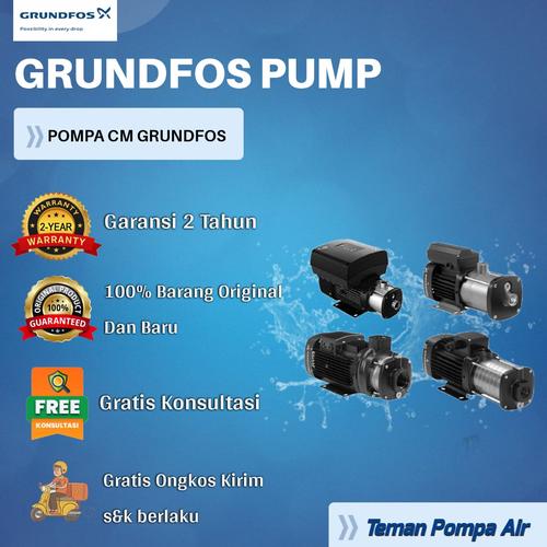 Jual Pompa Grundfos CM 25-3, Pompa End Suction Pompa Booster 3 phase 5.5 Kw - Kab. Bekasi ...
