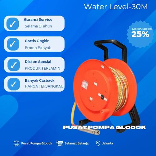 Jual Water Level Dip Meter Sensor Tinggi Muka Air Tanah Sumur Bor -30m ...