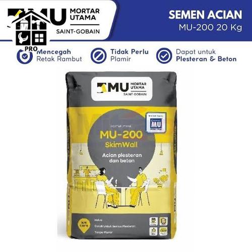 Jual MU 200 - Semen Acian Mortar Utama 20kg MU200 MU-200 - Jakarta ...