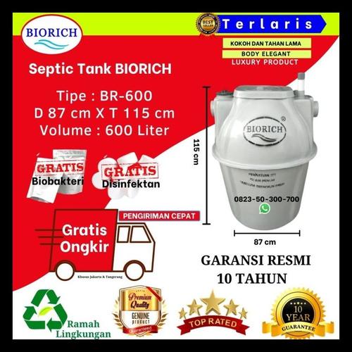 Jual Septik Tank Bio, Septic Tank Biotech, Septictank Biorich Anti ...