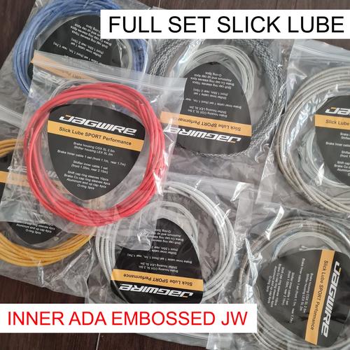 Jual braided cable set JAGWIRE LEX CGX SL inner outer shifter brake mxl ...