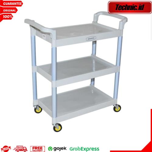 Jual KRISBOW Troli Tiga Tingkat Small 84,5x43x95 Cm Three Step Trolley ...