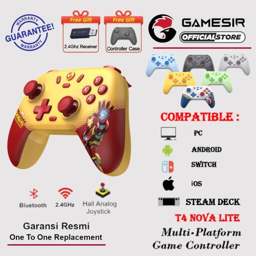 Jual GameSir T4 Nova Lite Gamepad Game Controller Hall Effect Joystick ...