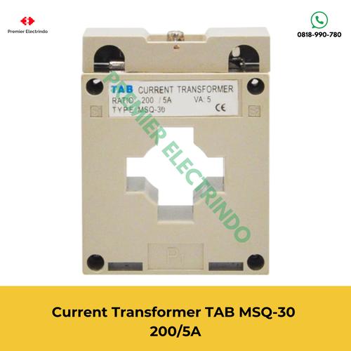 Jual Current Transformer (CT) MSQ 30 TAB 200/5A - Current Transformer ...