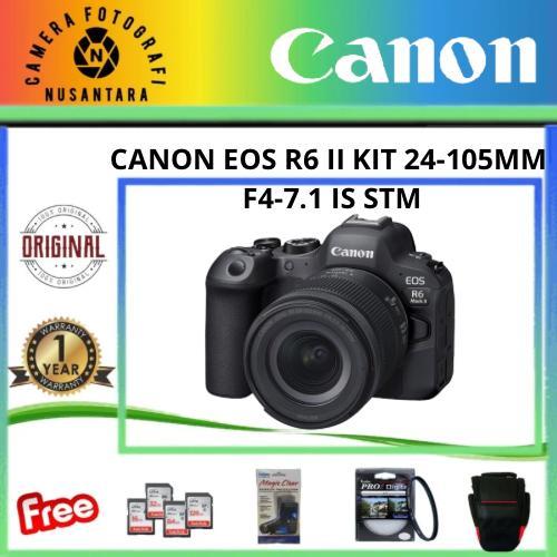 Jual CANON EOS R6 MARK II KIT 24-105MM F4-7.1 IS STM / CANON EOS R6 II - BODY ONLY - Jakarta ...