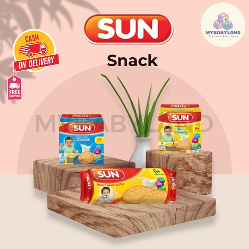 Promo SUN Marie Biskuit 150g | Biskuit Marie Susu | Marie Biscuit ...