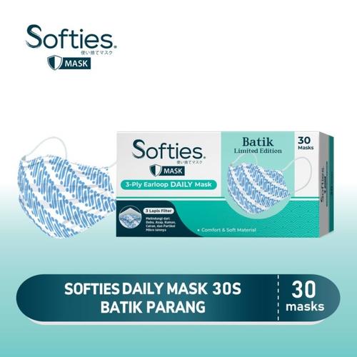 Jual Masker Softies surgical 3 ply isi 30 pcs - Jakarta Timur ...