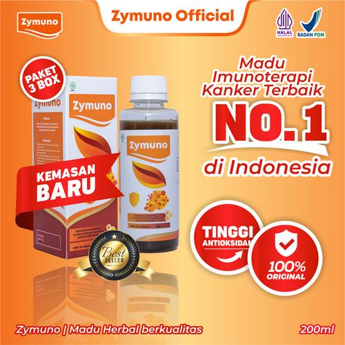 Promo Zymuno Madu Herbal 3 Box Multi Vitamin Imunoterapi Ampuh Lawan ...