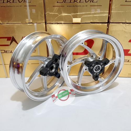 Jual VELG PELEK RACING DELKEVIC SIX STAR NMAX NEW 2020-2024- CHROME NEW ...