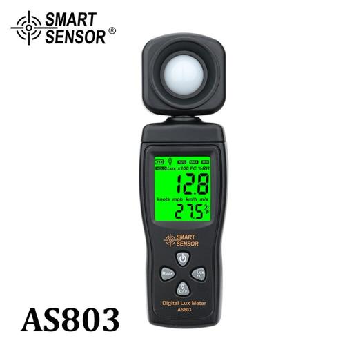 Jual Digital Lux Meter AS803 light meter luminance tester Smart Sensor ...