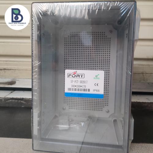 Jual Junction Box Panel PlastikTrans ABS ( IP66) 300x200x170 / SP-PCT ...