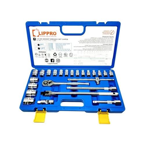 Jual KUNCI SOK SET 1/2" SOCKET SET PVC 24 PCS LIPPRO - Jakarta Barat ...
