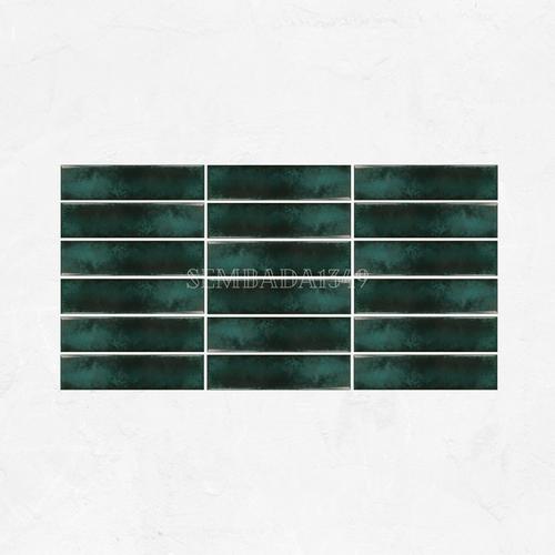 Jual Keramik Kitchen Set Dapur Type Ocean Green Glossy Merk SinGres ...