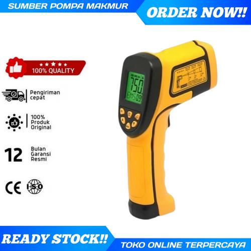Jual Infrared Thermometer Smart Sensor AS862A Kalibrasi Termometer Gun ...